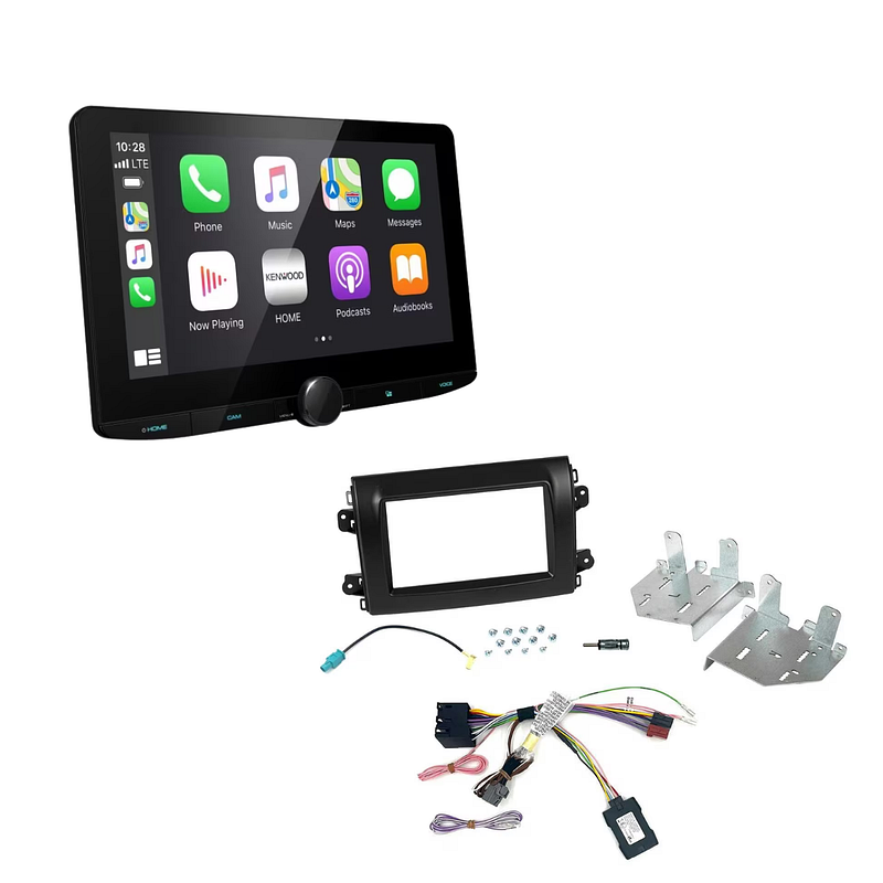 KENWOOD DMX7722DABS inkl. Installations-Kit mit LFB für Fiat Ducato Serie 8 ab Bj. 2022 | 80023579